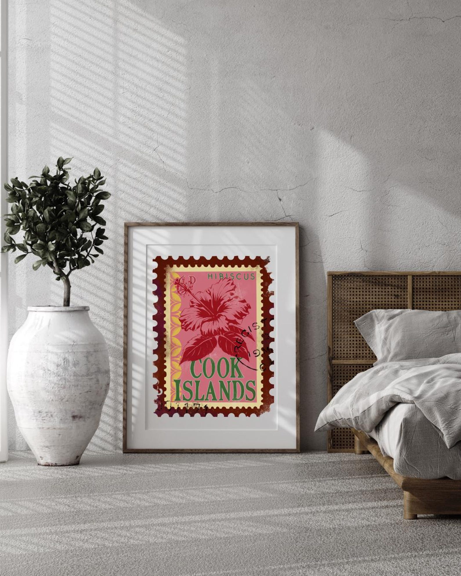Cookisland Kaute Postage Stamp Art, Kuki Art, Digital Cookisland Art, 4 ...