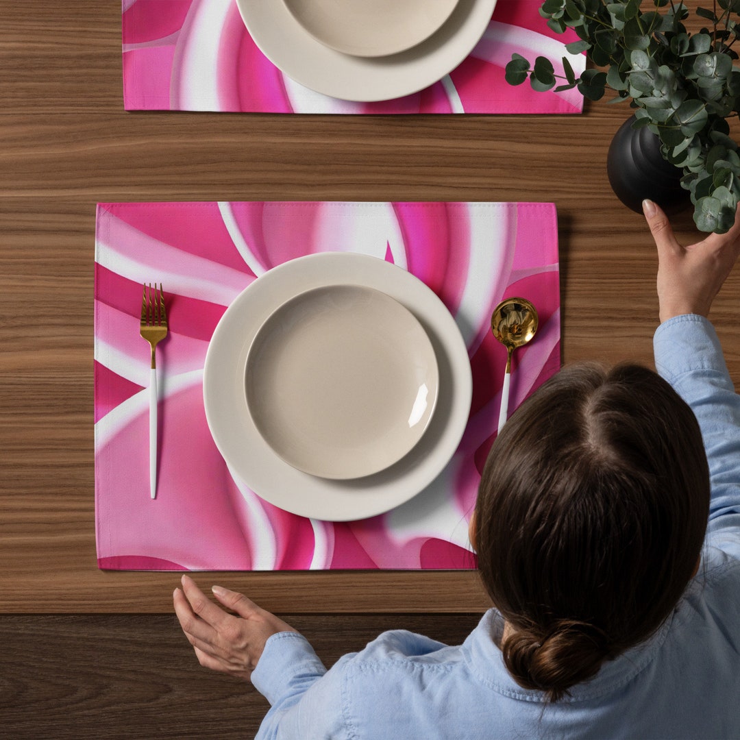 Set of 4 Placemats, Personalized With Photography Printing, You Can ...