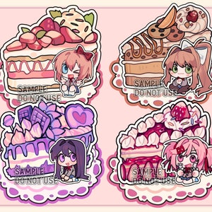 4 Cute Chibi Cake Bases! | PERSONAL LISCENSE - Etsy