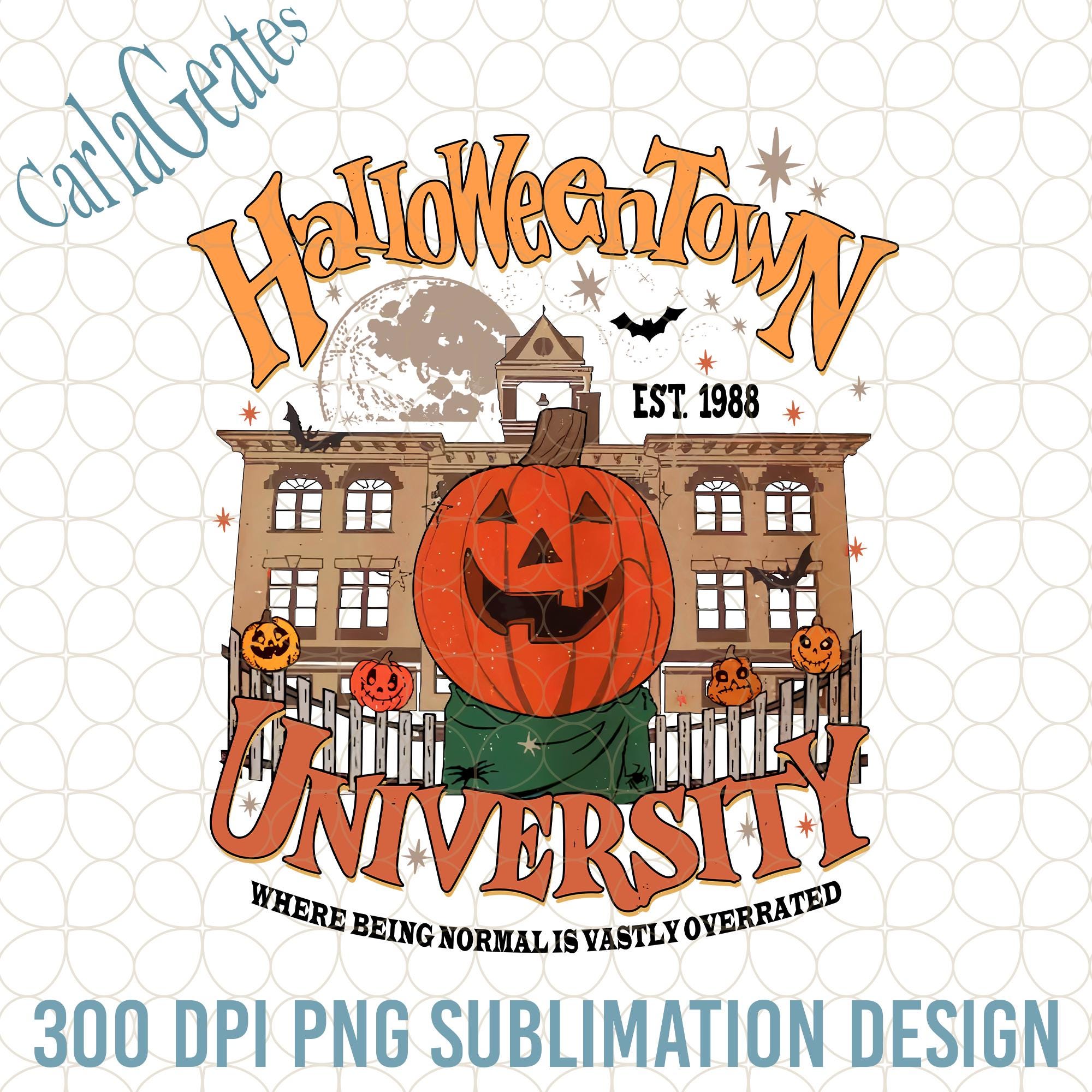 Halloweentown University Est 1998 Png, Halloween Movies Png, the ...