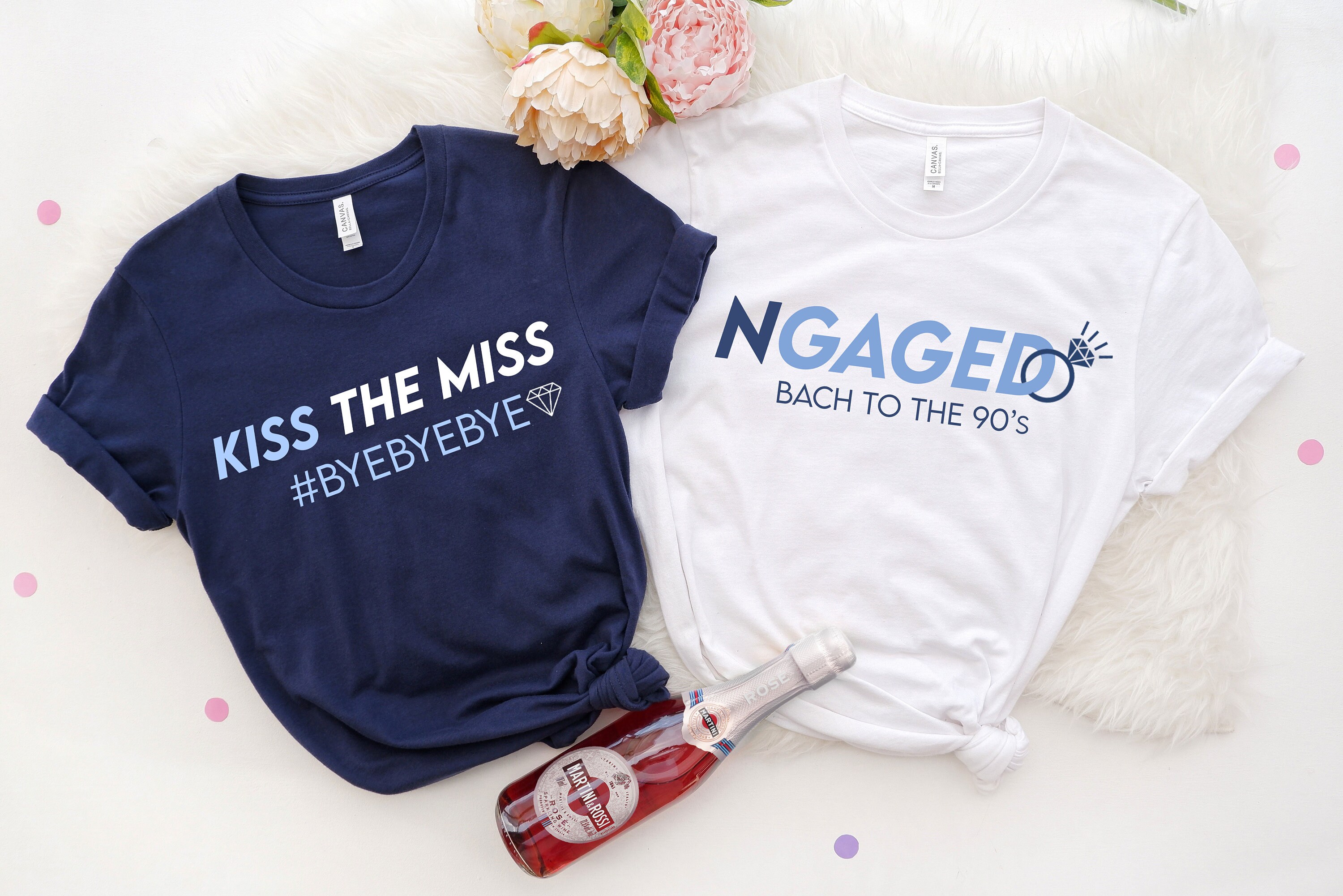 NSYNC Bachelorette, NGAGED & Bye Bye Bye Shirt, Kiss the Miss Shirt ...