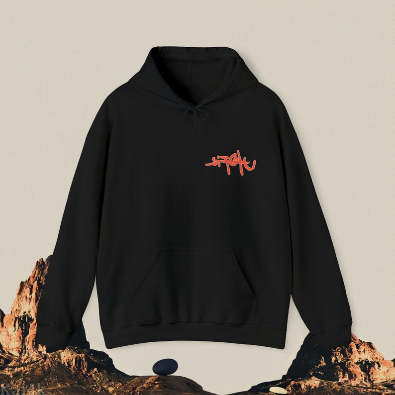 Utopia Red Logo Merch Hoodie Travis Scott Utopia, Utopia Album Merch - Etsy