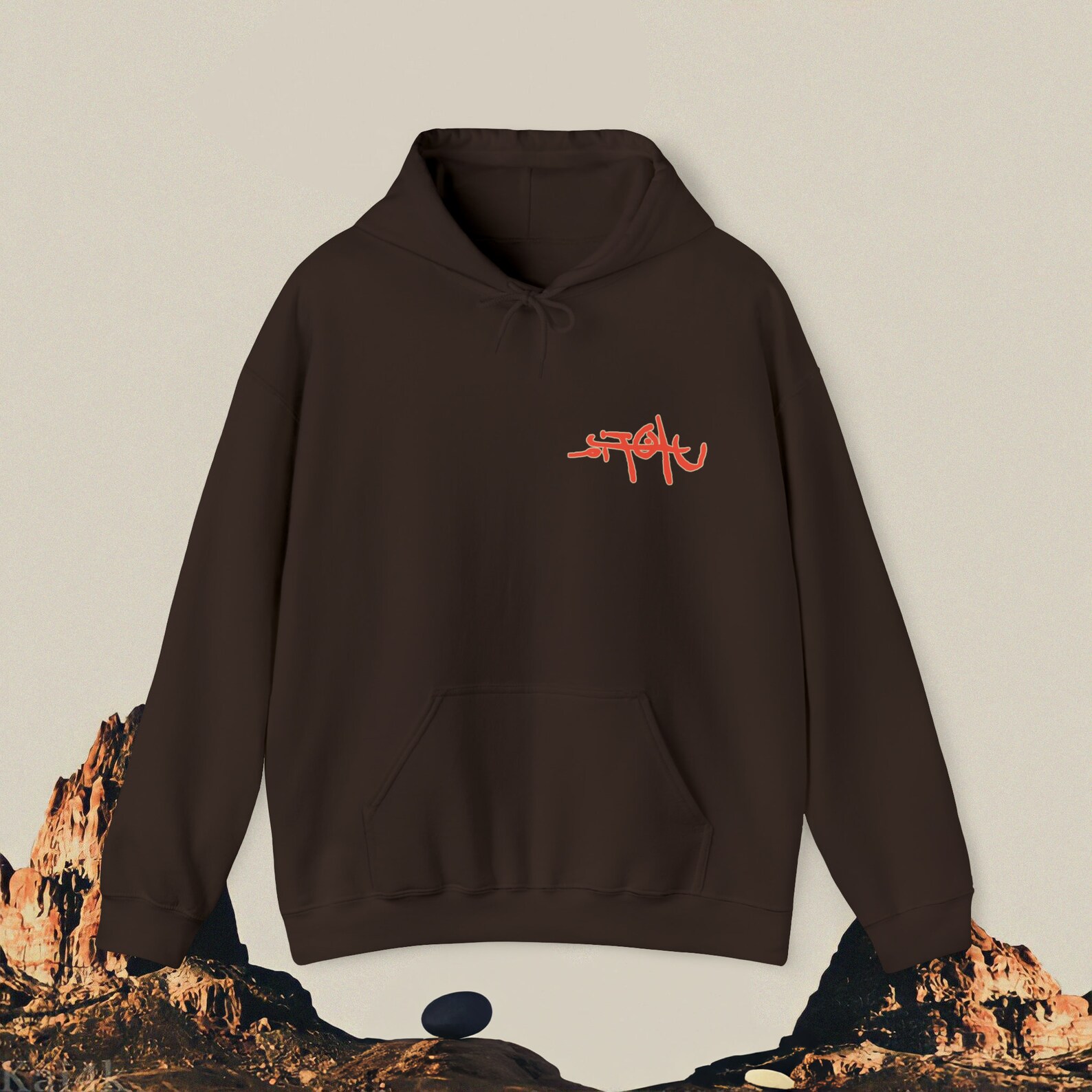 Utopia Red Logo Merch Hoodie Travis Scott Utopia, Utopia Album Merch - Etsy