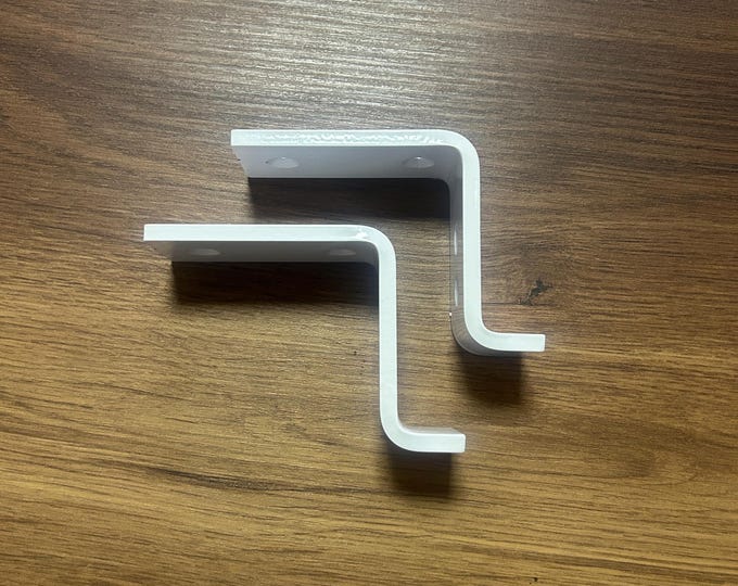 Heavy-duty Handmade Metal Shelving Brackets for Shoe Storage ...