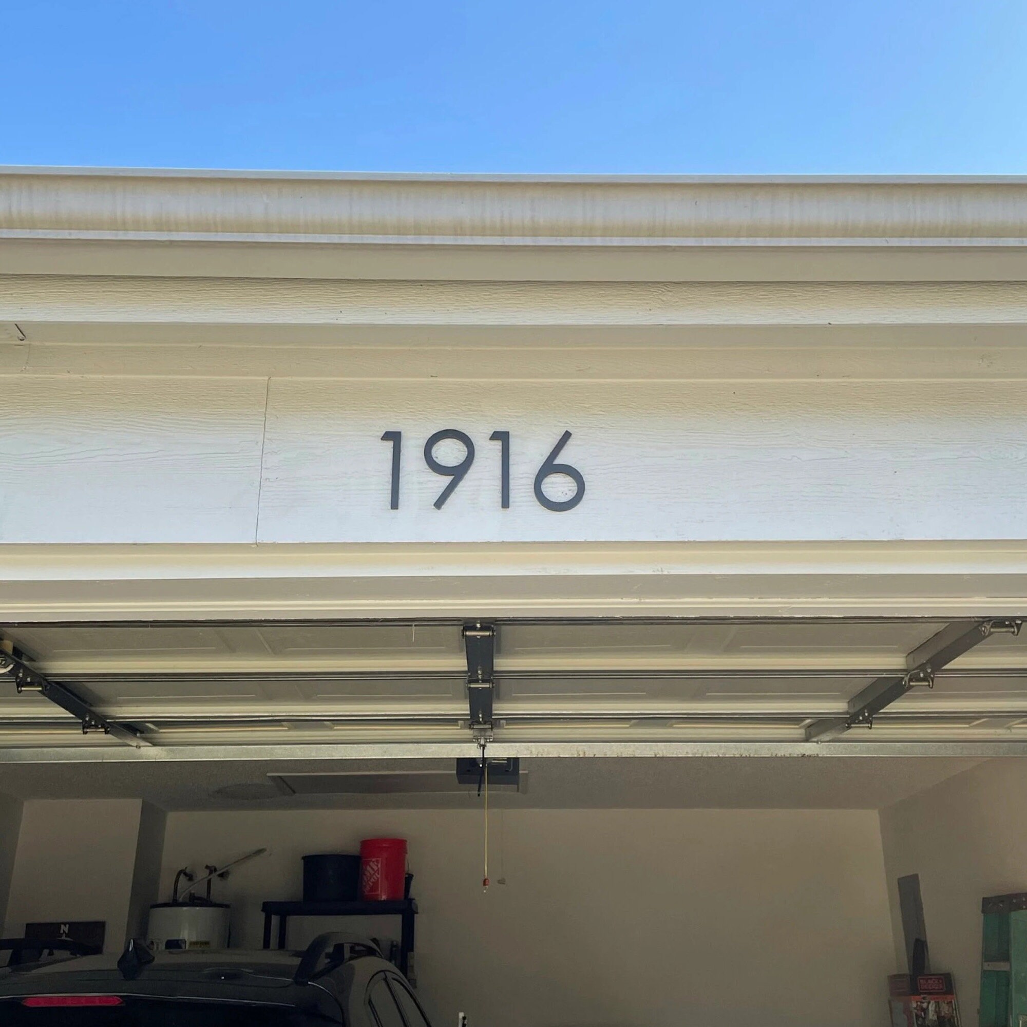 6 Inch Modern House Numbers Letters, Custom Mailbox Numbers - Etsy