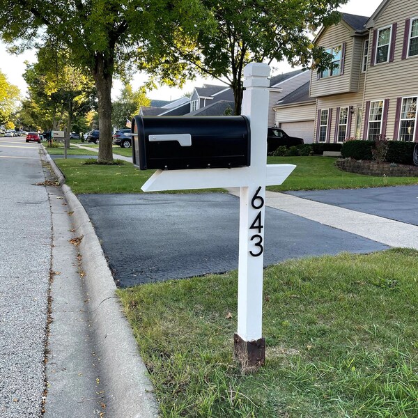 Mailbox Letters and Numbers - Etsy
