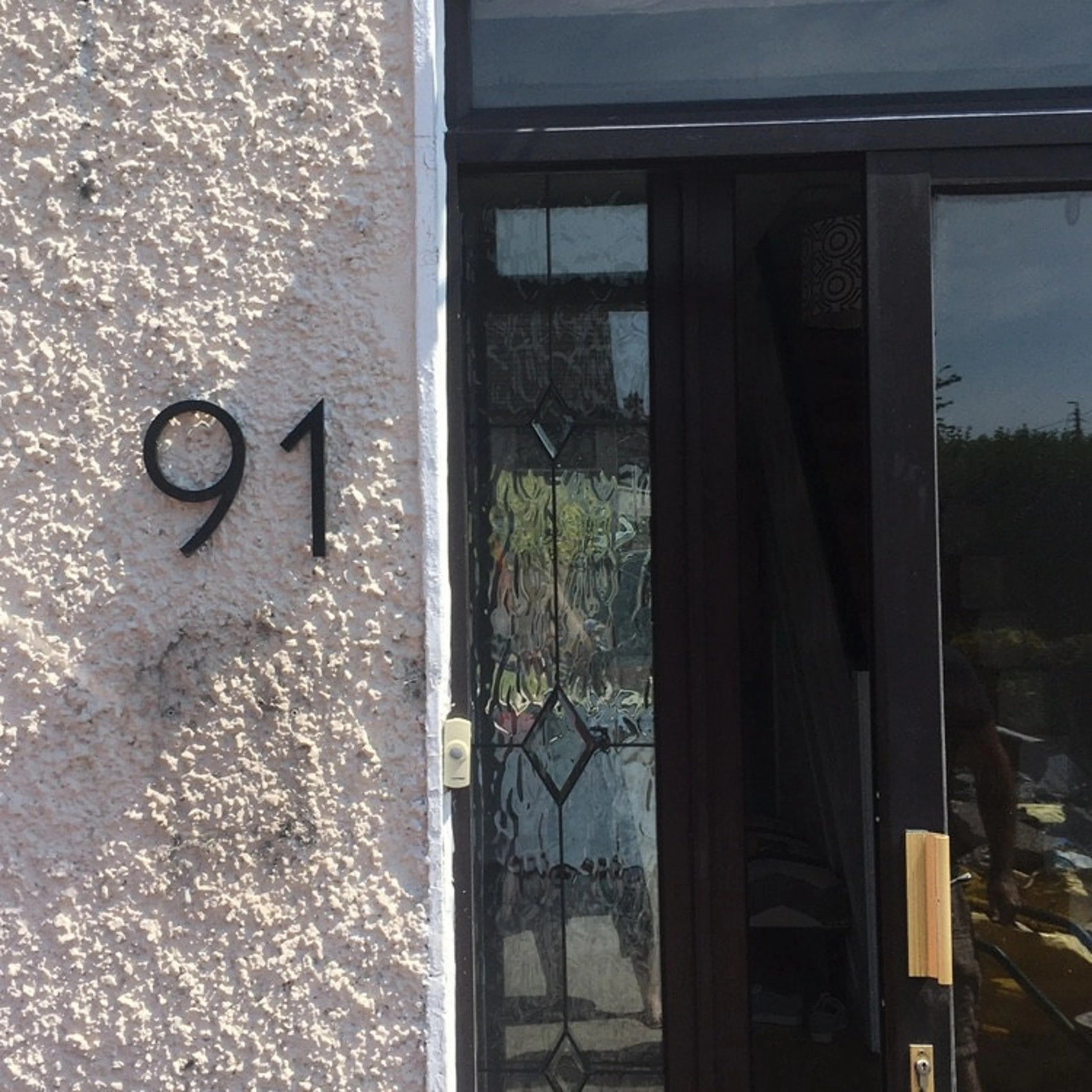 6 Inch Modern House Numbers Letters, Custom Address Numbers - Etsy