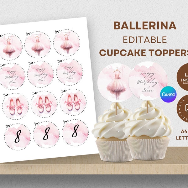 Ballerina Toppers - Etsy