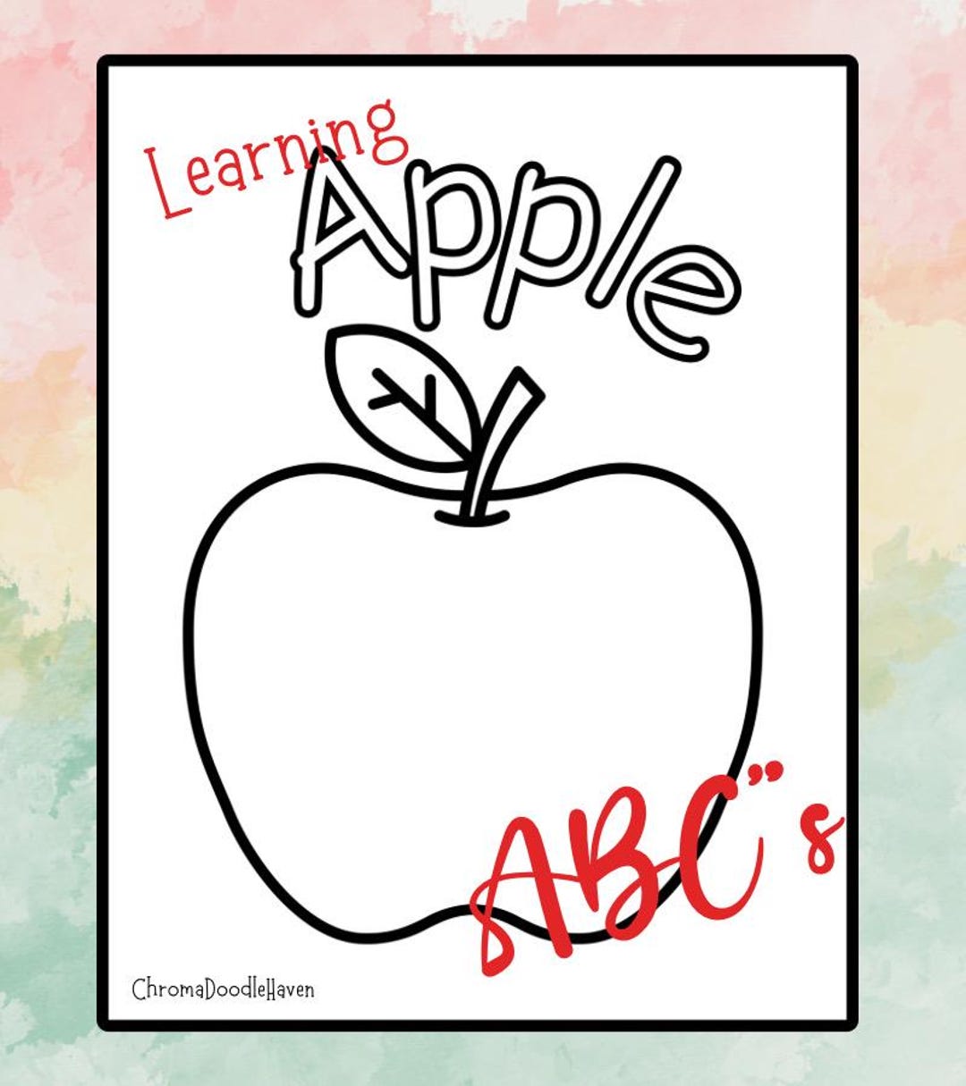 Learning Abc's: Have Fun With Alphabets! by Chromadoodlehaven, Busy ...
