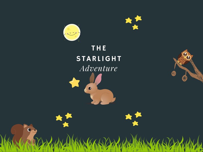 The Starlight Adventure- Children's Book - Etsy