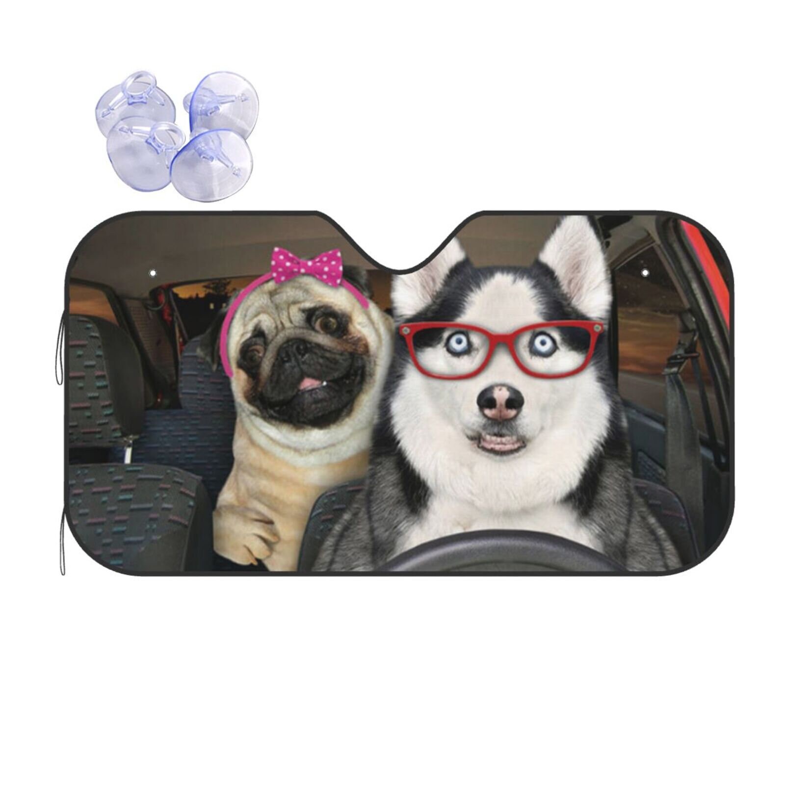 Windshield Sun Shade Funny Car Sunshade sold by Carolina Machado | SKU ...