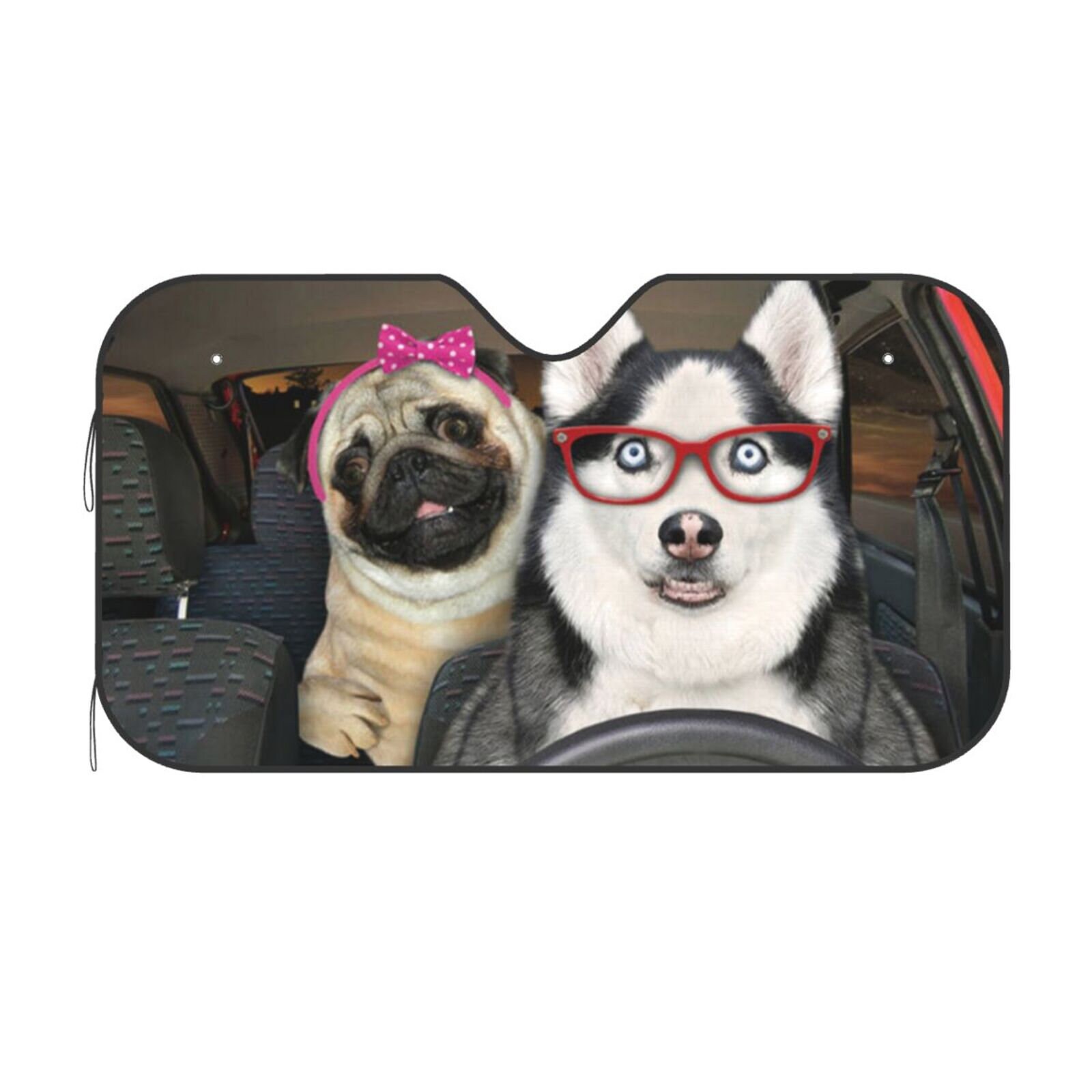 Windshield Sun Shade Funny Car Sunshade sold by Carolina Machado | SKU ...