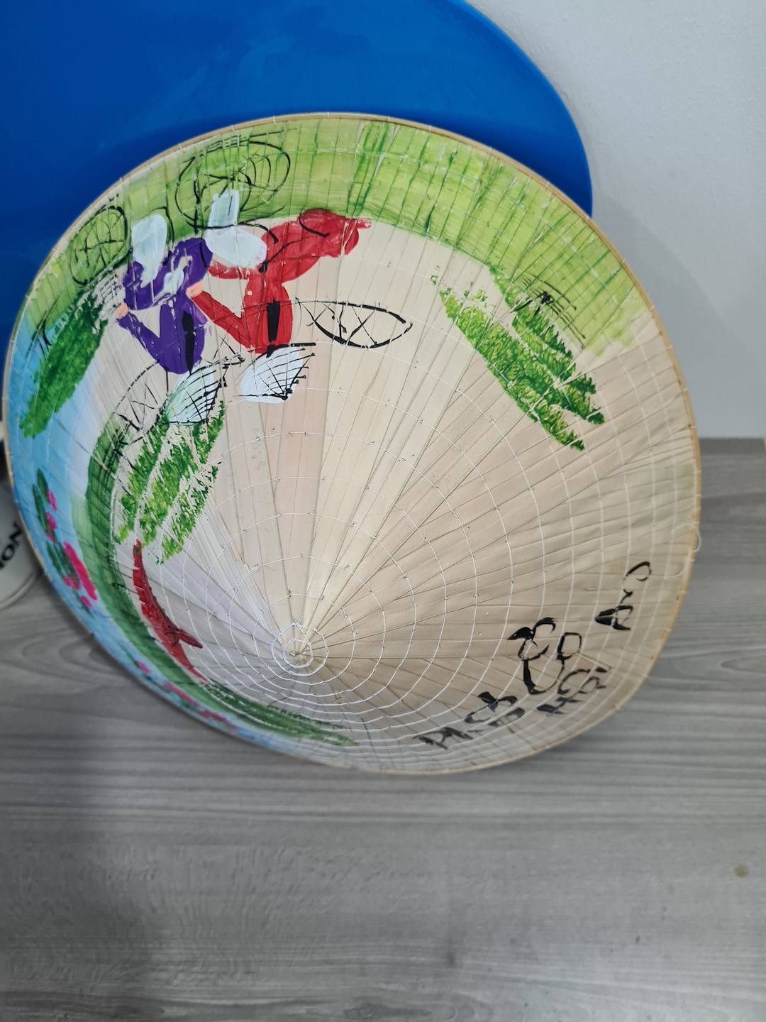 Conical Hats From Vietnam Workshop, Hand Painted Conical Hats, Custom ...