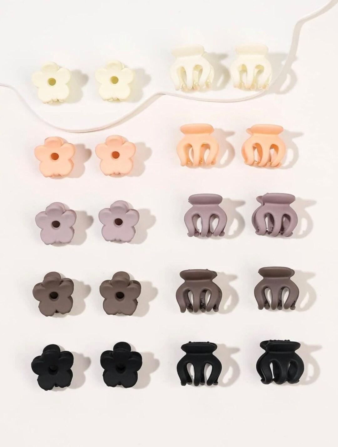 Mini Hair Claws Clips Set of 5/10 Mix Hair Claws Accessories - Etsy