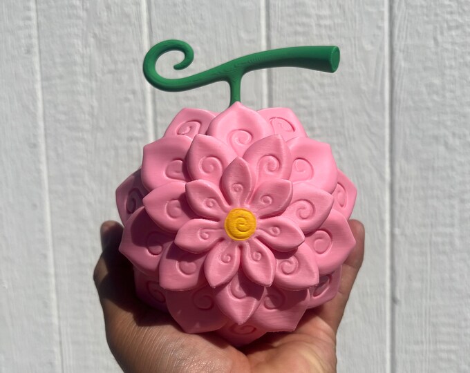 Nico Robin Inspired Costume Prop. Fan Designed Flower Fruit Prop - Etsy ...