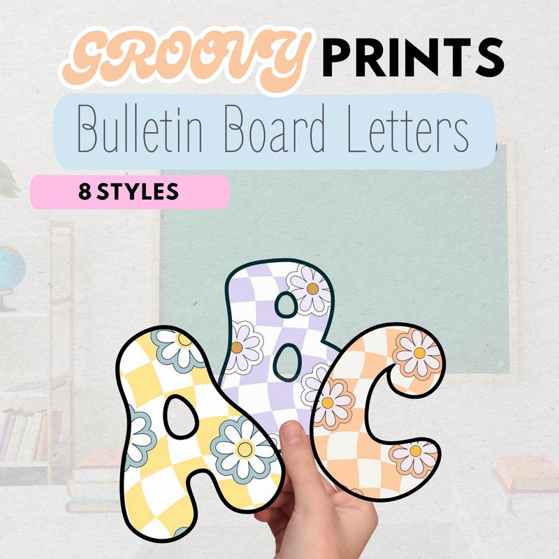 Bulletin Board Letters - Etsy