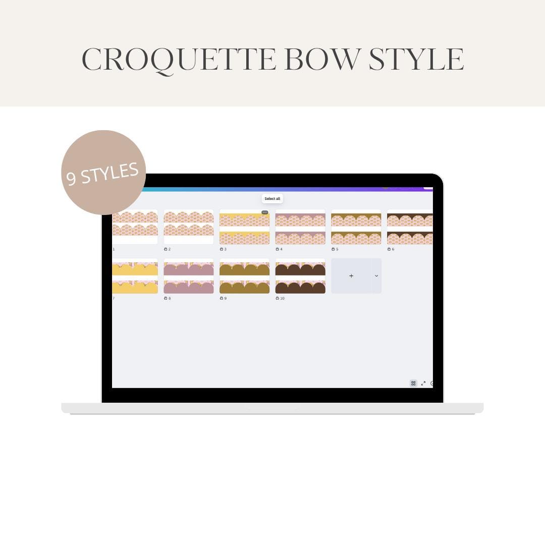 Coquette Bow Bulletin Board Border Pink Classroom Trim Printable ...