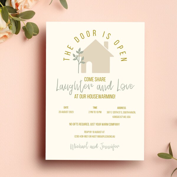House Blessing Invitation - Etsy