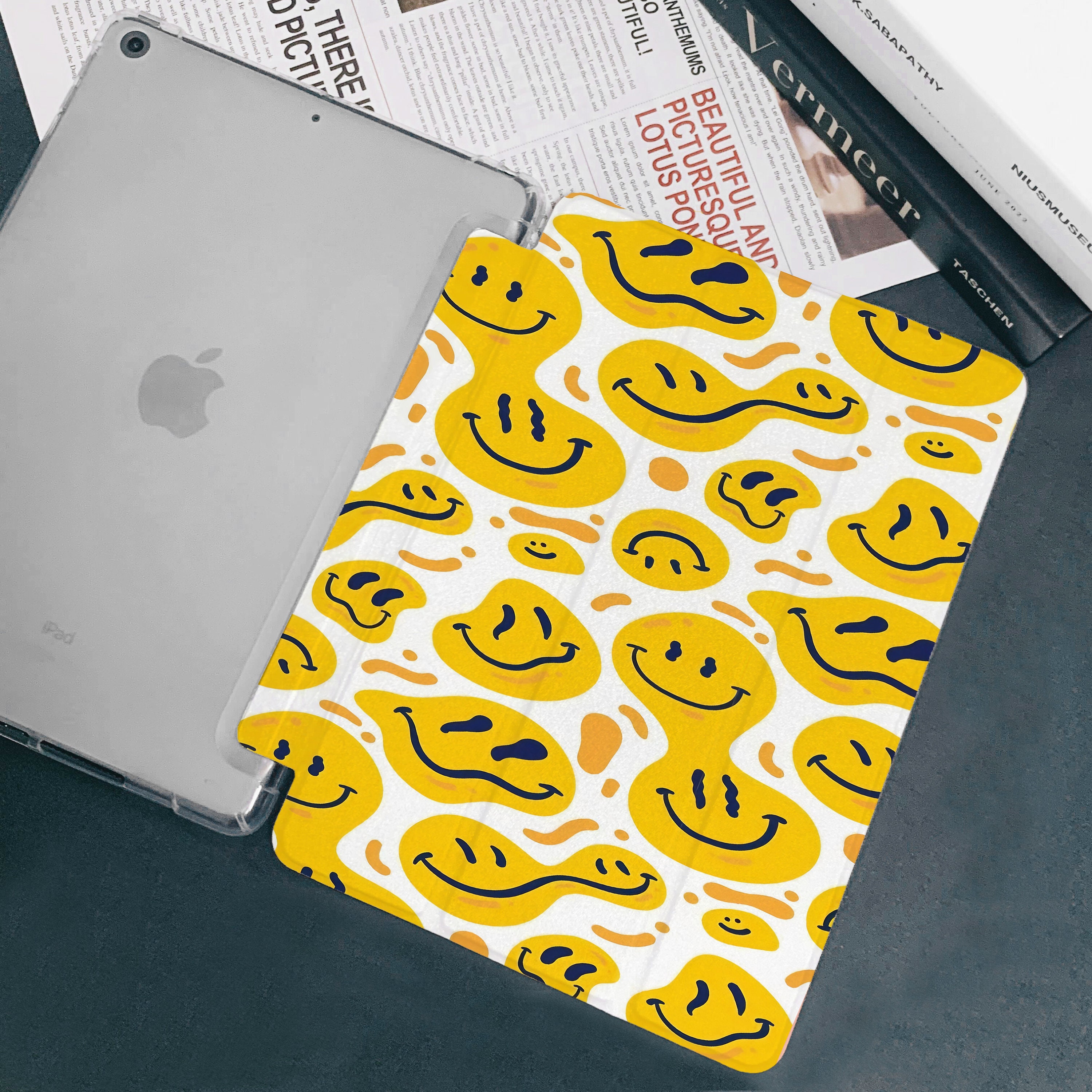 Twisted Smiley Face Emoji iPad Case for iPad 9.7 - Etsy