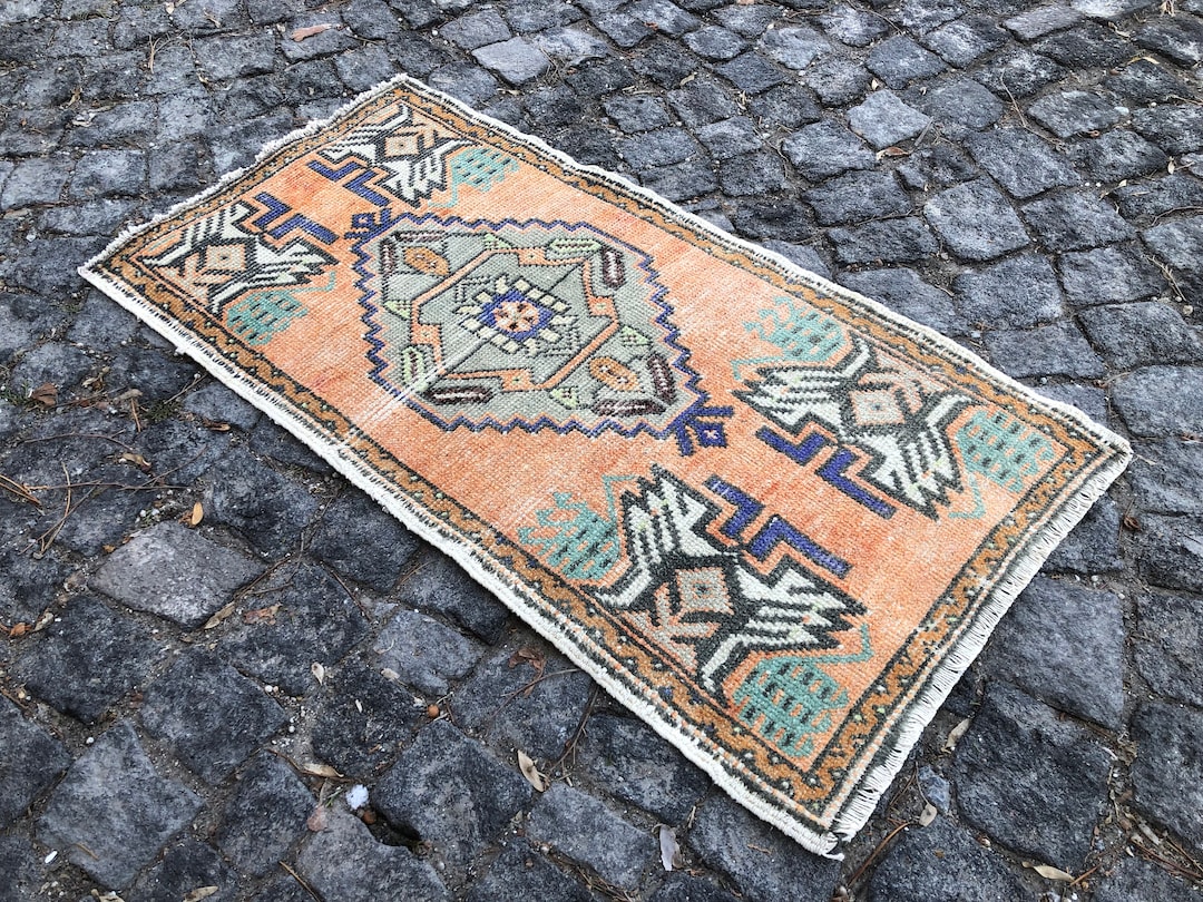 Turkish Rug 1.7x3.3 Handwoven Rug, Boho Rug, Vintage Rug, Neutral Rug ...