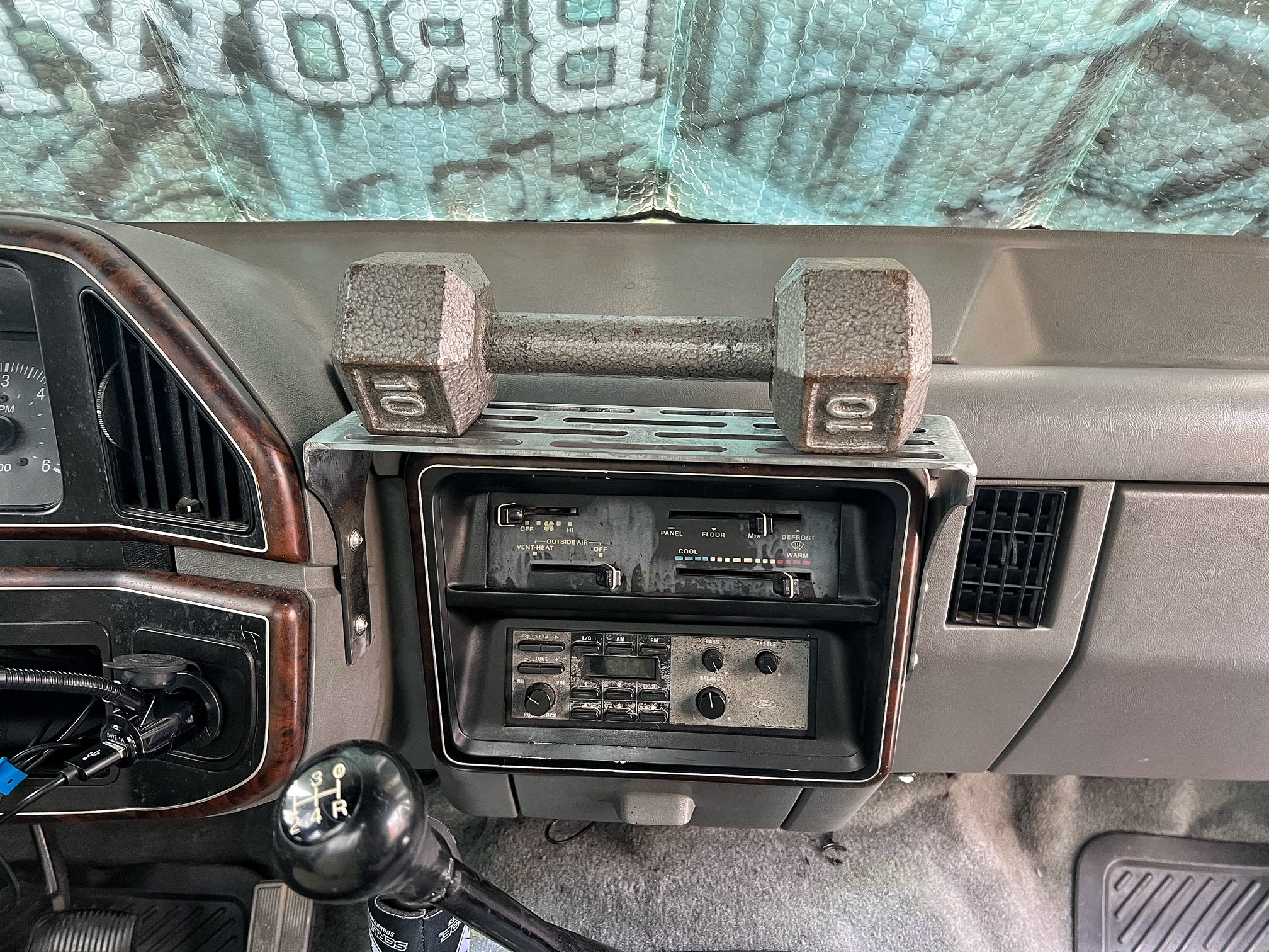 87-91 Bricknose Ford F-150/250/350/bronco Dash Accessory Mount - Etsy
