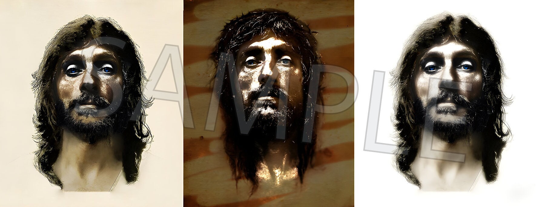 Life Death Resurrection of Jesus Christ Wall Art Jesus Wall Art Jesus ...