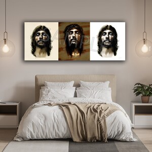 Life Death Resurrection of Jesus Christ Wall Art Jesus Wall Art Jesus ...
