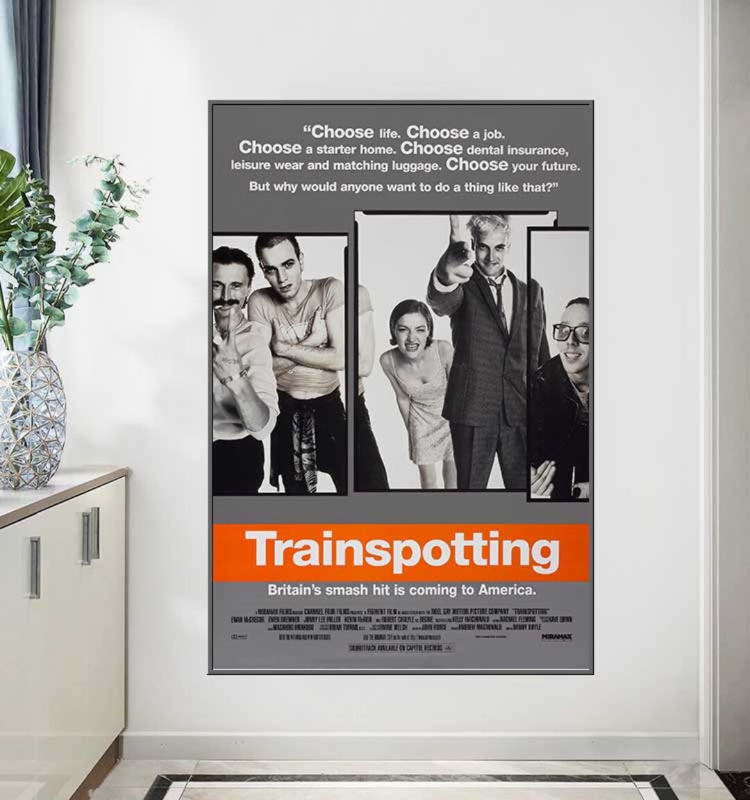 Trainspotting 1996 Movies Poster Classic Cult Movies Wall Art - Etsy