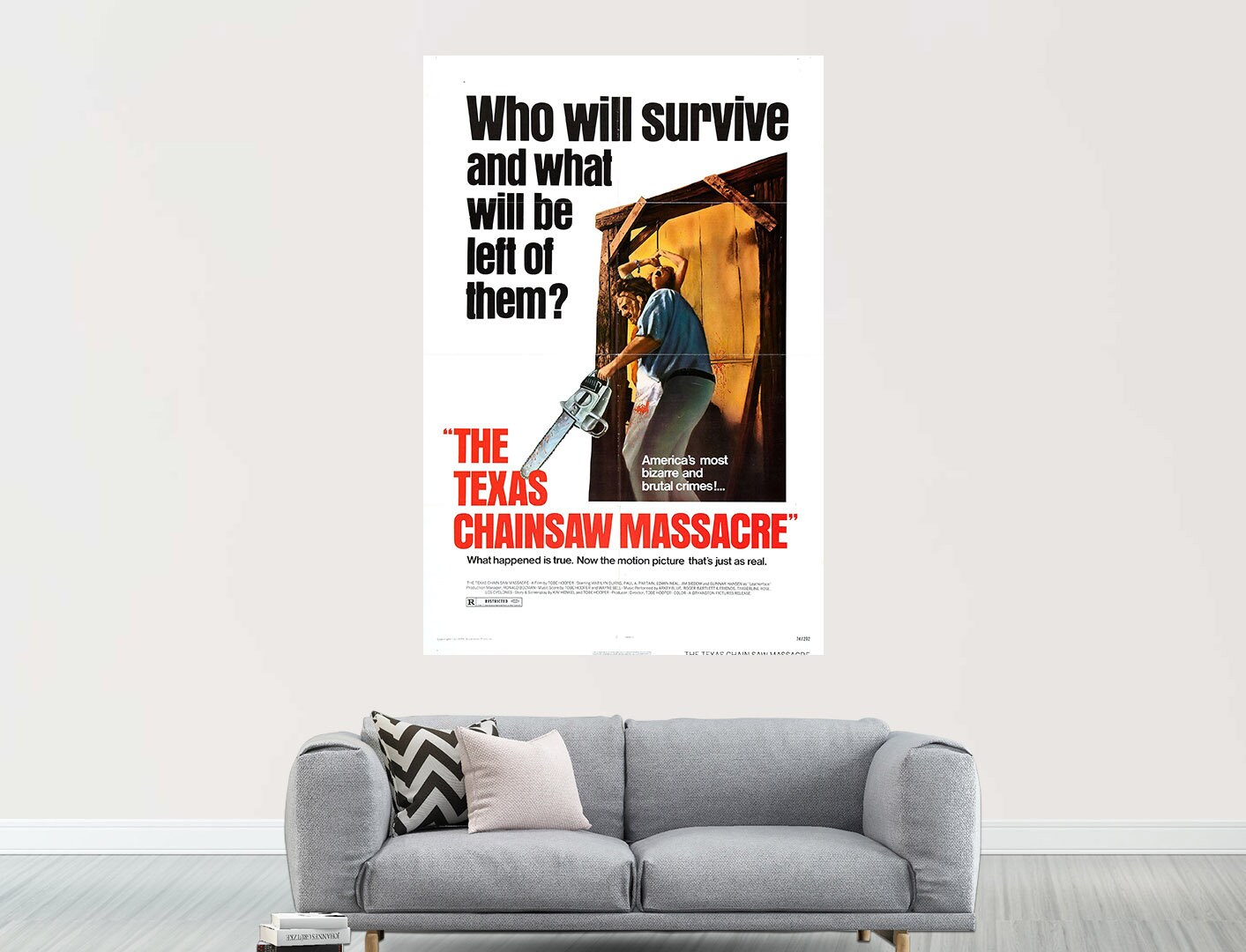The Texas Chain Saw Massacre 1974 Movie Poster Classic Film - Etsy ...
