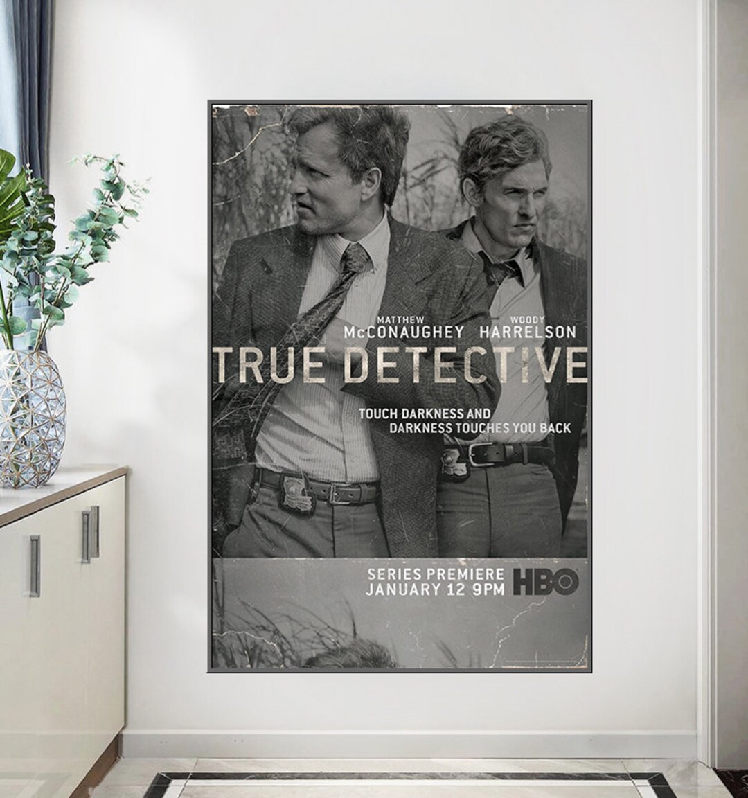 True Detective Season 1 2014 Movie Poster Film Art Print Cinema Room ...