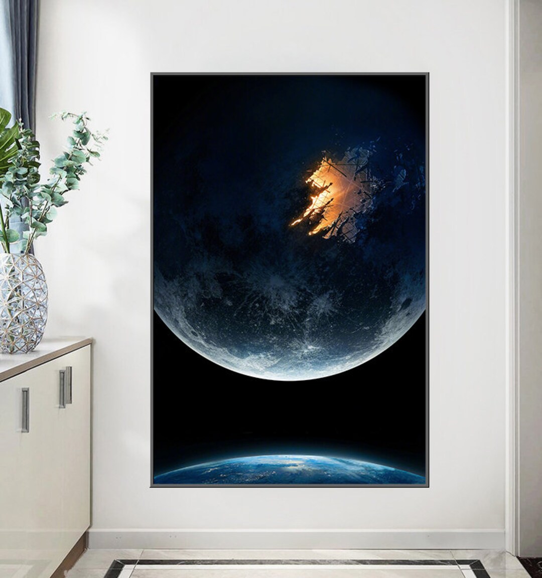 2022 Moonfall Movie Poster Room Decoration Printing Bordless - Etsy
