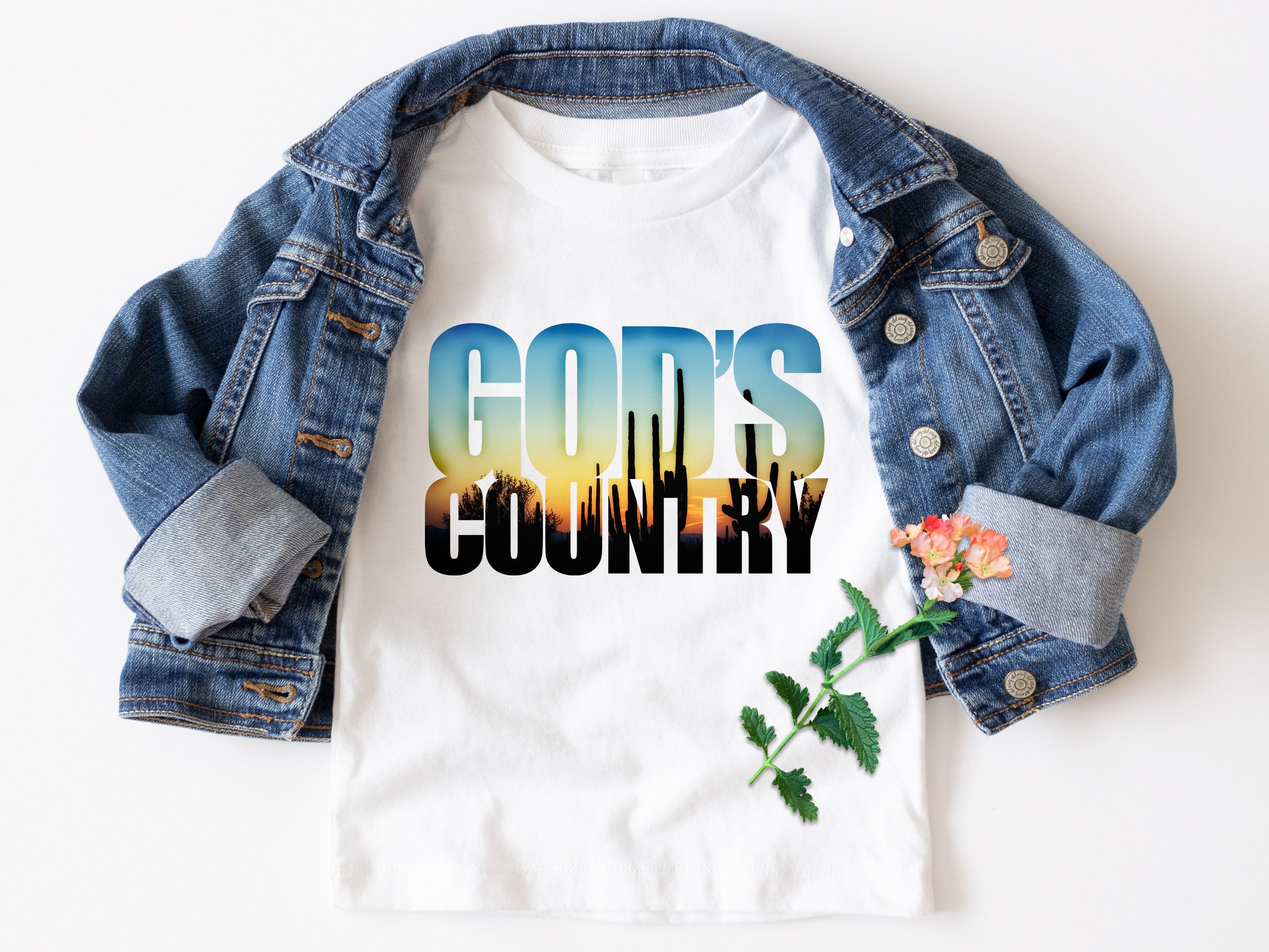 God’s Country SVG, Faith Country Design, Christian T-shirt PNG, Desert ...