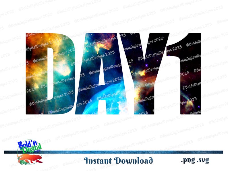 Days of Creation SVG Genesis 1 Day 1 Creation Bible Verse - Etsy