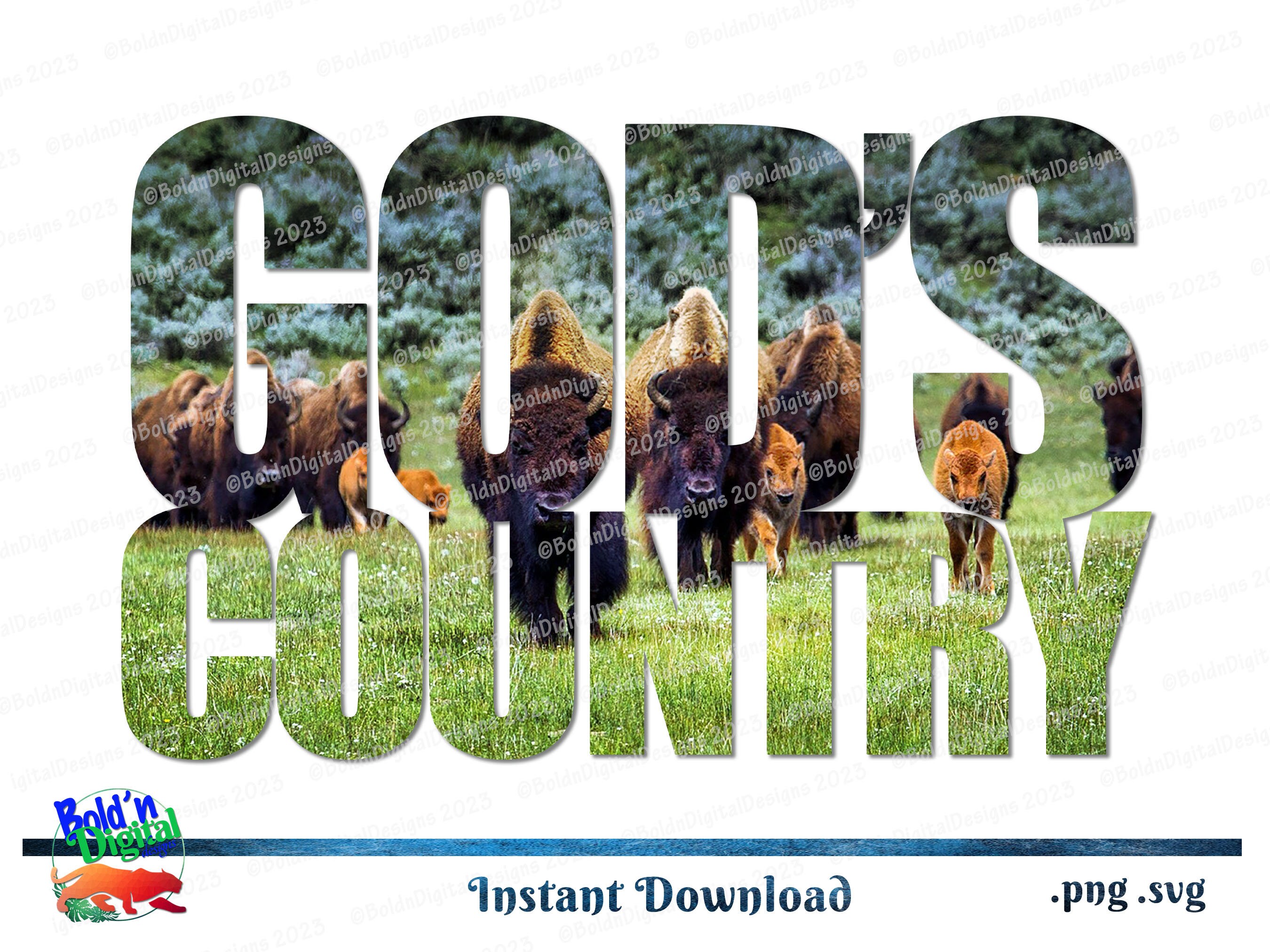 Gods Country SVG Faith Country Design Christian T-shirt - Etsy