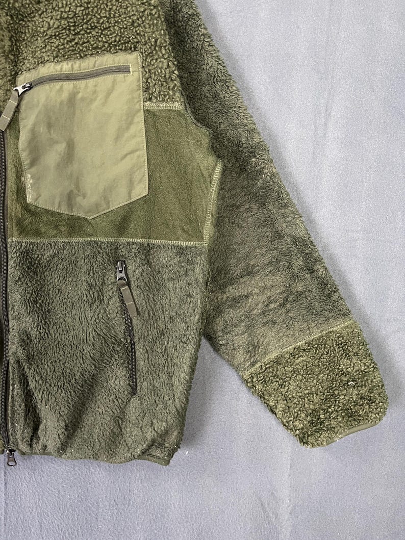 F/W 2019 Engineered Garments New York Uniqlo Patchwork Fleece Jacket ...