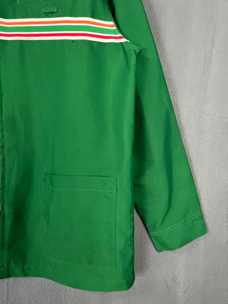 Vintage 7E 7-eleven Workers Uniform Work Wear Multipocket Zipper Long ...