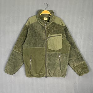F/W 2019 Engineered Garments New York Uniqlo Patchwork Fleece Jacket ...
