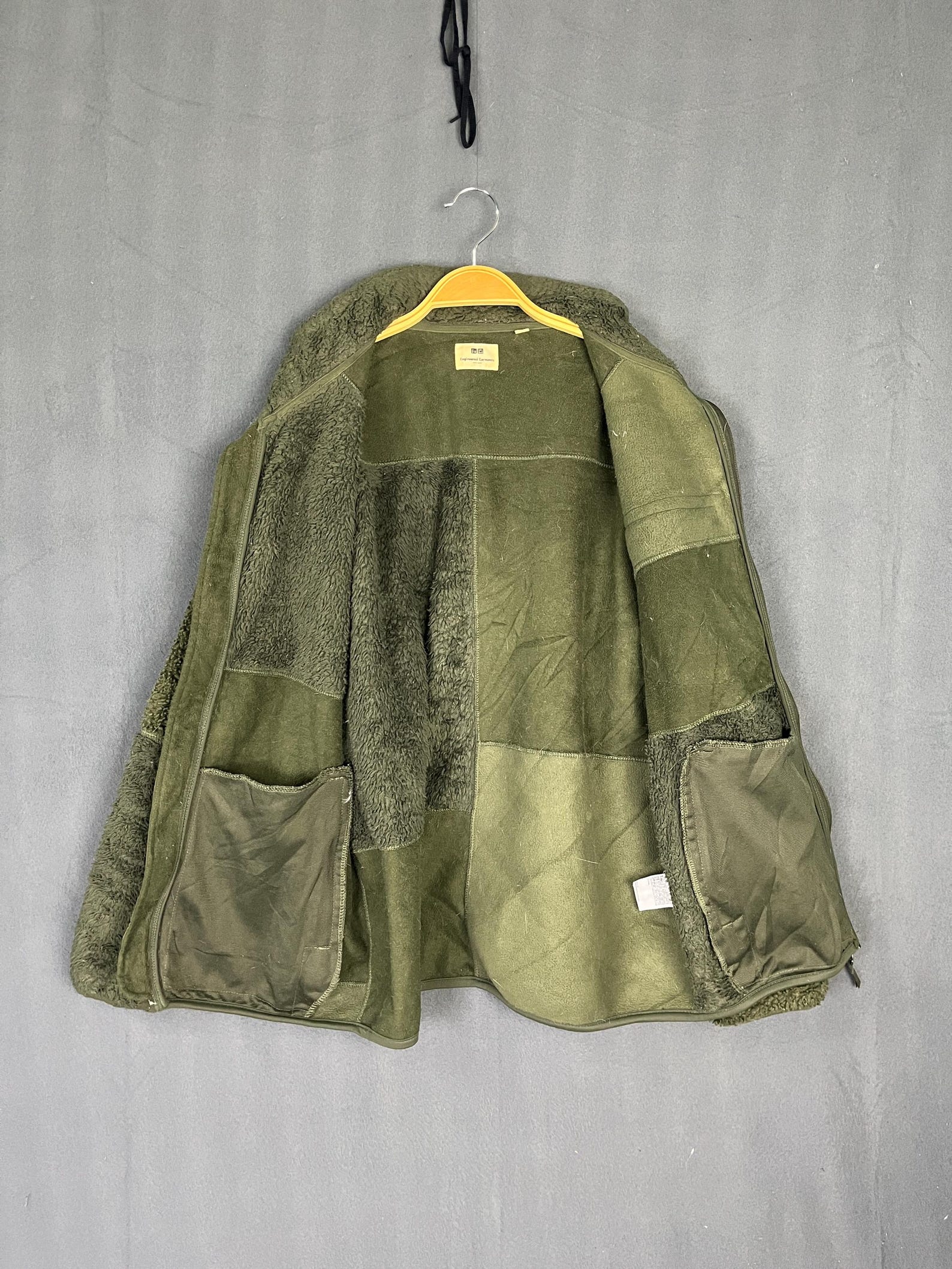 F/W 2019 Engineered Garments New York Uniqlo Patchwork Fleece Jacket ...