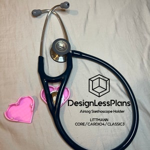 Stethoscope AirTag Holder for Littmann CORE/CARDIO4/CLASSIC3 & EKO CORE ...