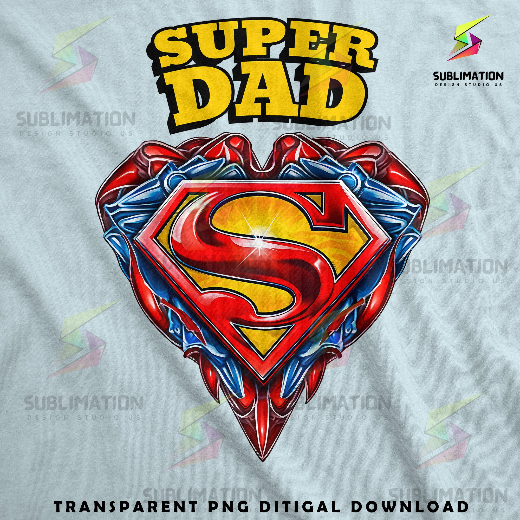Superman Dad Logo