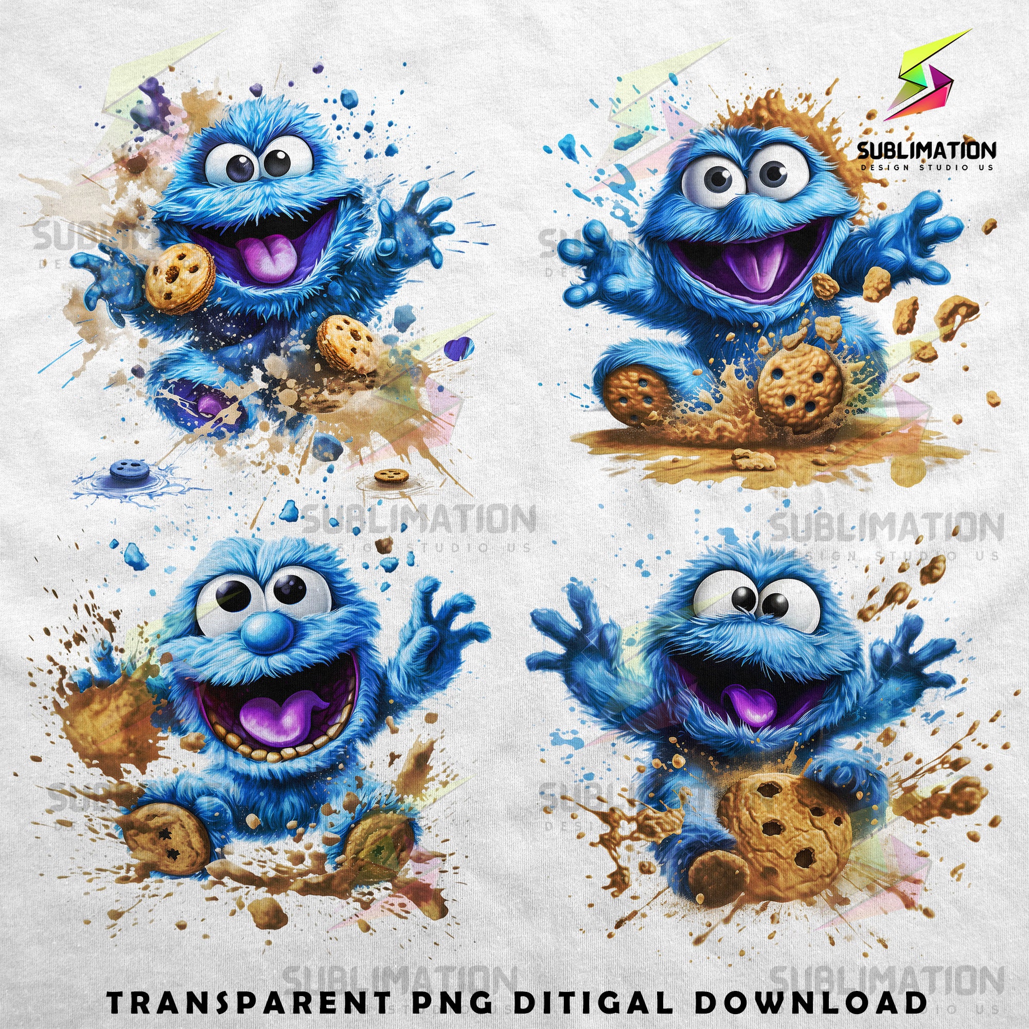 Cute Cookie Monster Cover Photo