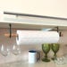 Black Wrought Iron Paper Towel Holder With Wooden Rod - Etsy