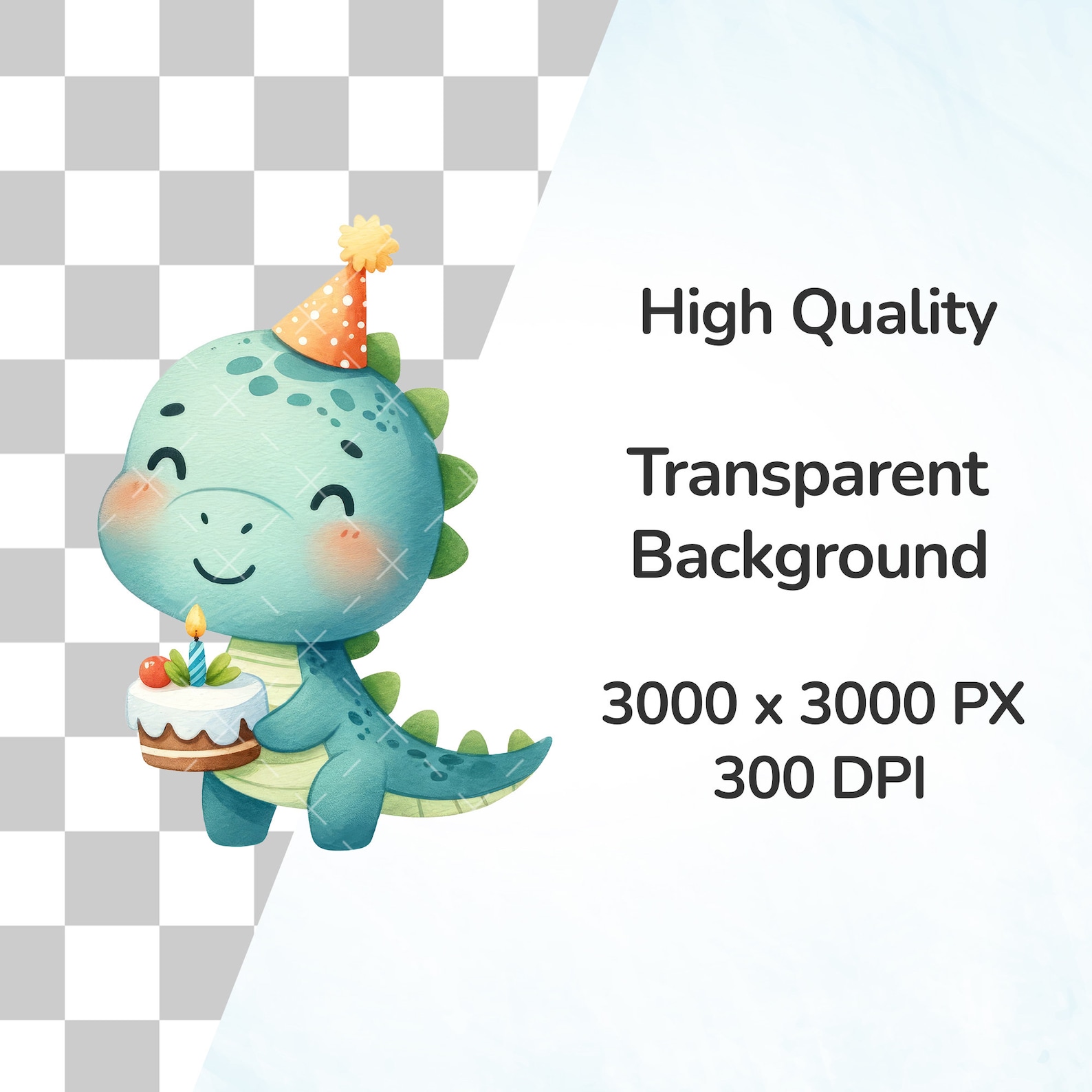 27 Watercolor Dinosaur Birthday, Cute Dinosaur Art, Birthday Artwork ...