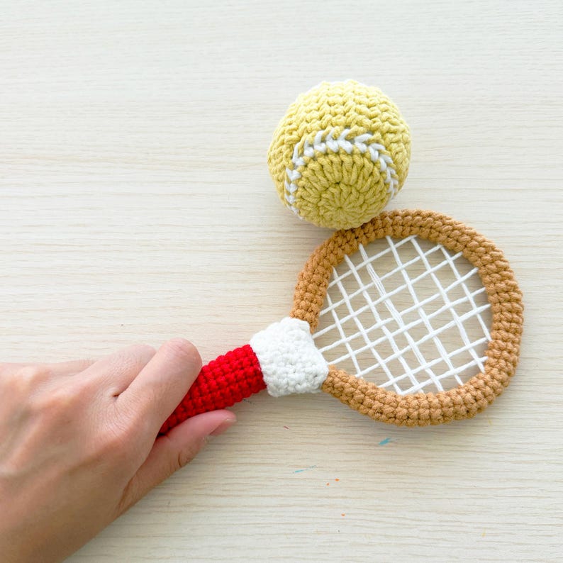 Handmade Crochet Sports Toy Set: Baseball, Football, Basketball - Etsy