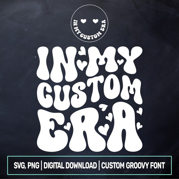 In My Era Wavy Font - Etsy