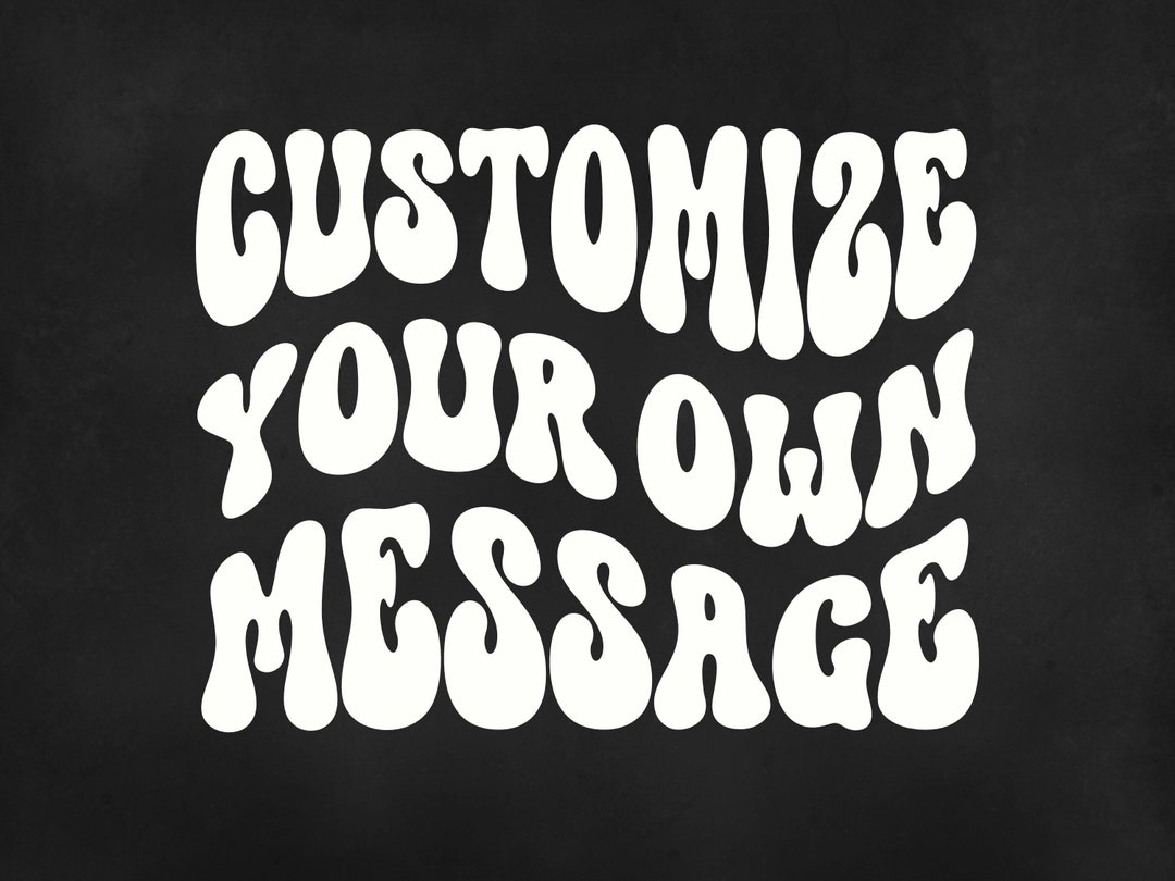 Custom Wavy Text Svg | Custom Wavy Text Png | Custom Wavy Font Svg ...