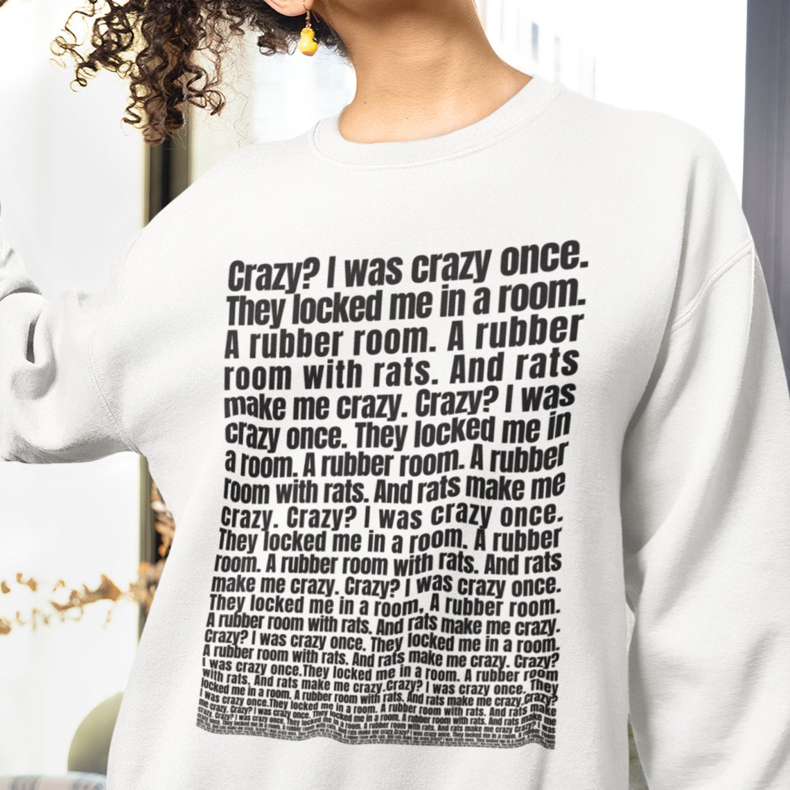 Fascinating Crazy I Was Crazy Once Rats Origin Gallery