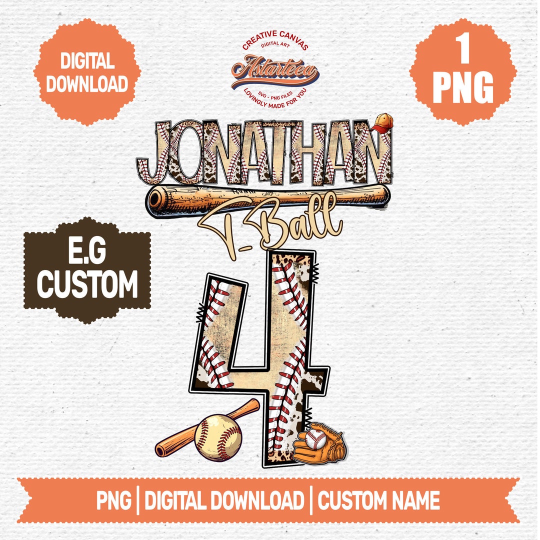 Custom Baseball Png Baseball Gunner Png Doodle Letters PNG Custom ...