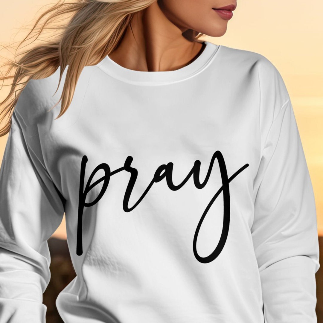 Pray Svg, Png, Religious Svg, Scripture Svg, Bible Verse Svg, Blessed ...