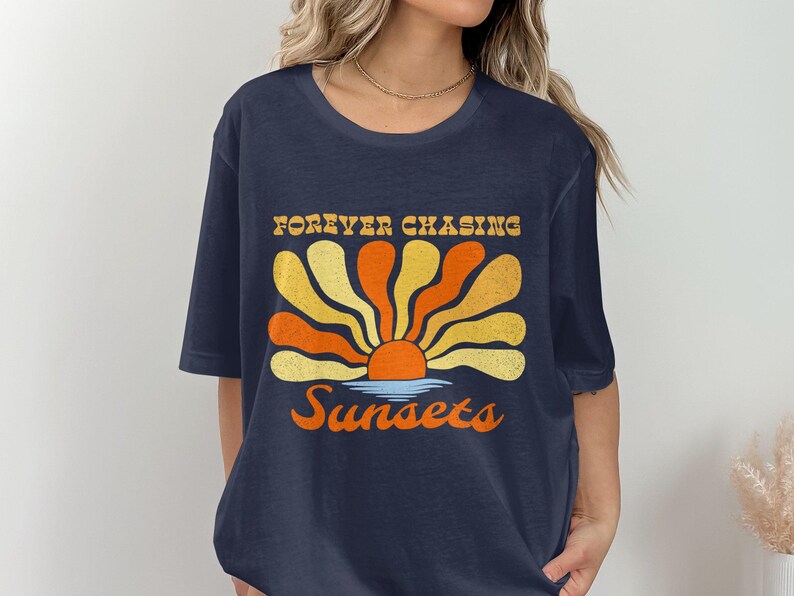 Forever Chasing Sunsets SVG, PNG for Sublimation, Digital Download ...